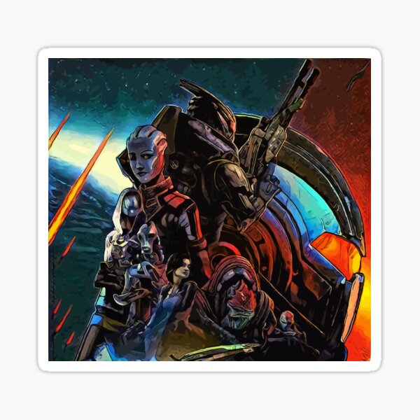 "Mass Effect Legendary Edition - Game" Sticker for Sale by 6athed ...