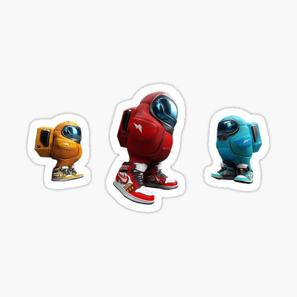 Among Drip Stickers | Redbubble