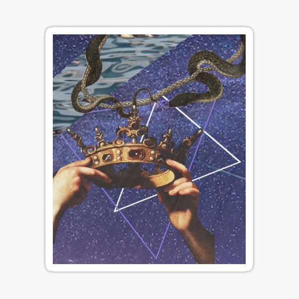 "Midas and Medusa" Sticker for Sale by July-Lilly | Redbubble