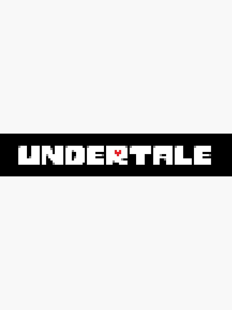 "Official UNDERTALE sticker" Sticker for Sale by LordDeath | Redbubble