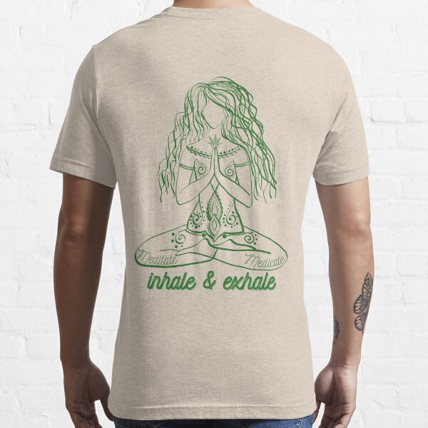 Mandm Inhale And Exhale T Shirt By Simplyarbitrary Redbubble