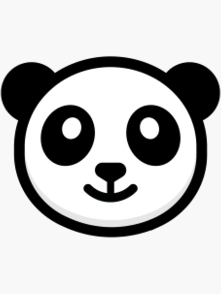 Pegatina «Panda, amantes de los pandas, panda lindo, panda divertido ...