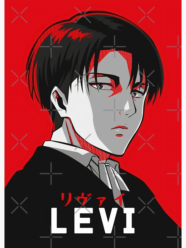 "Levi" Poster by Anime-FanArts | Redbubble