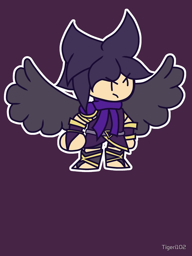 "Chibi Dark Pit" T-shirt for Sale by Tigeri102 | Redbubble | dark pit t ...