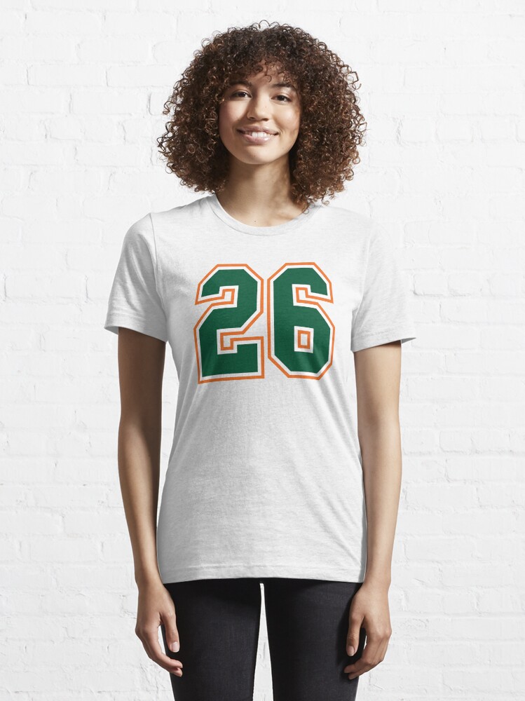 "26 Jersey Number Number twenty-six Straight From Miami" T-shirt for ...