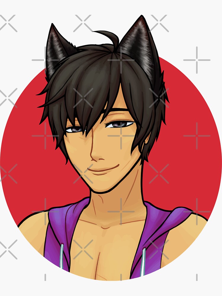 "Aphmau Aaron Lycan Kawaii Aphmau Lycan Geschenke" Sticker von ...