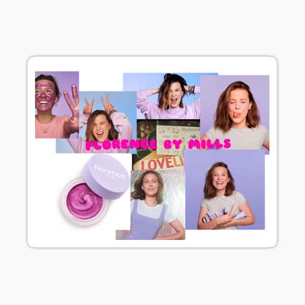 "Florence by Mills" Sticker for Sale by ArteLucia | Redbubble