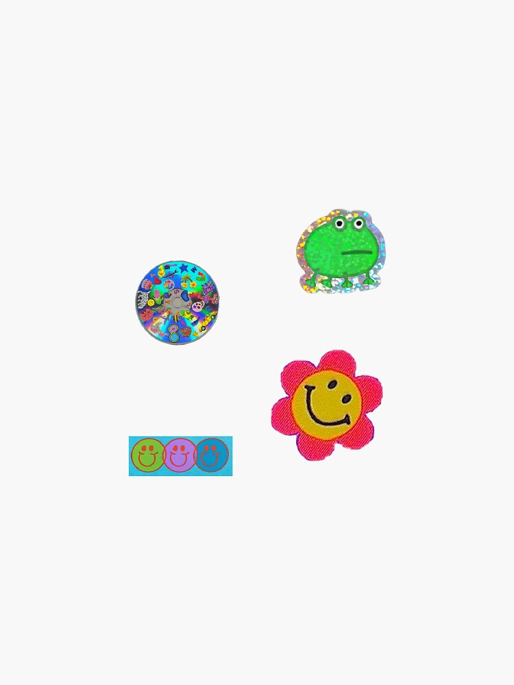 "Indie Aesthetic Sticker Pack" Sticker for Sale by gurleenc14 | Redbubble