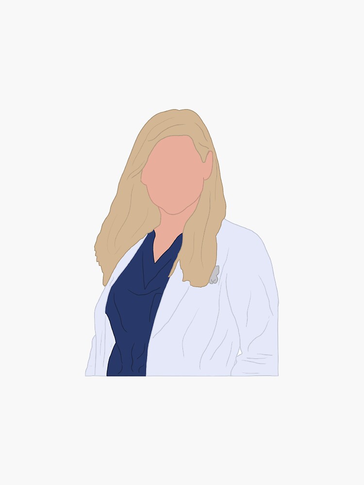 "Arizona Robbins" Sticker for Sale by AllysaGrooms | Redbubble
