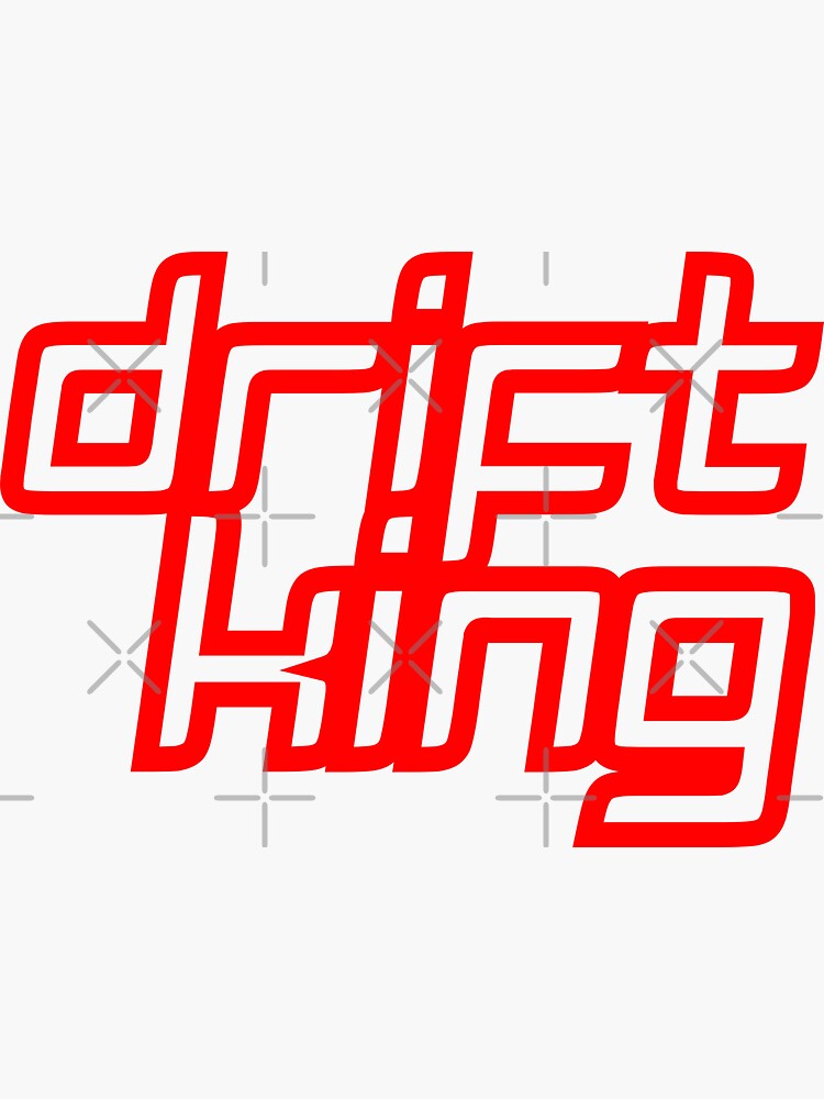 "drift king" Sticker for Sale by StreetTuners | Redbubble