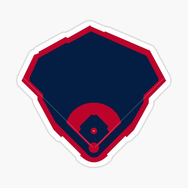 "Washington DC baseball - in colors" Sticker by hgg1 | Redbubble
