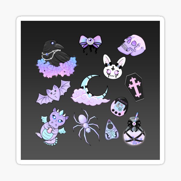 Pastel Goth Leggings Merch & Gifts for Sale | Redbubble