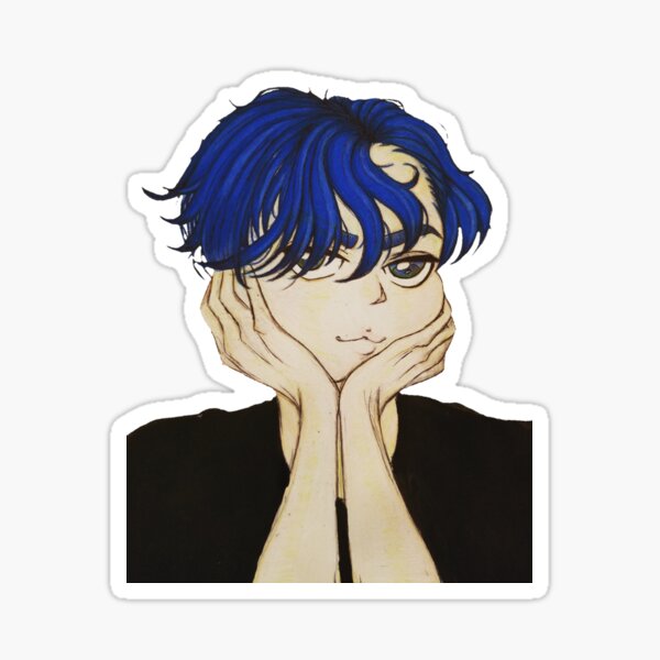 "Blueberry Prince" Sticker for Sale by BonBonquette | Redbubble