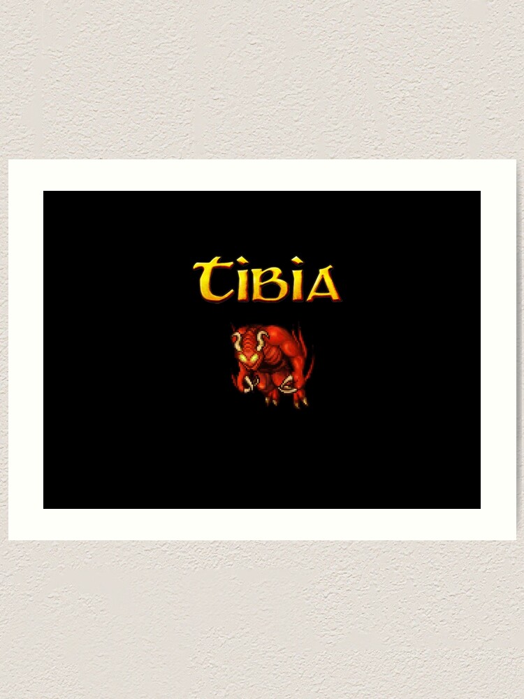 "Tibia MMORPG Demon" Art Print by Morgarion | Redbubble