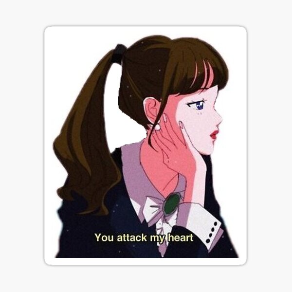 "Loona Chuu / heart attack " Sticker for Sale by jackieale | Redbubble