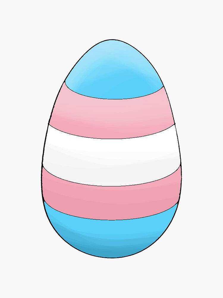 "Trans egg" Sticker for Sale by SpecterKuuta | Redbubble