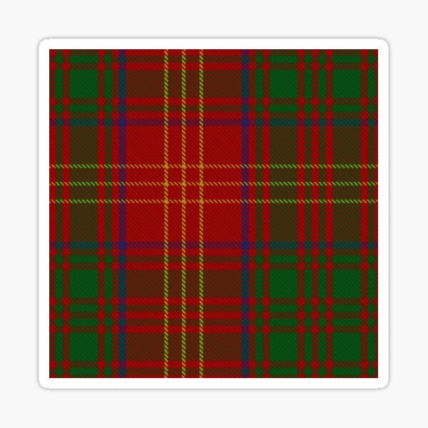 "Burns Tartan" Sticker for Sale by ljrigby | Redbubble