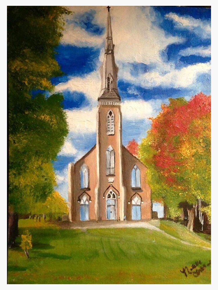 "Catholic Chuch" Sticker for Sale by elliartstudio | Redbubble