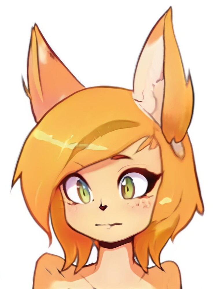 "Femboy Fox" Sticker for Sale by HarryTheRipper | Redbubble