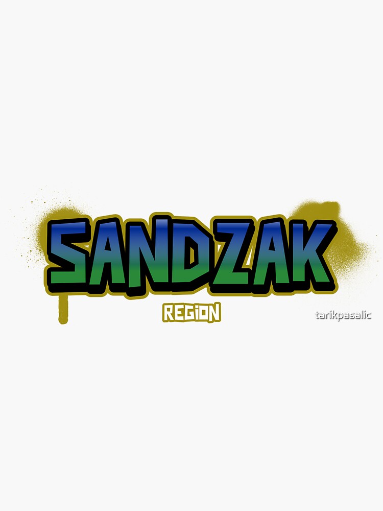 "Sandzak" Sticker von tarikpasalic | Redbubble