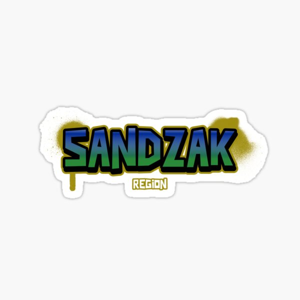 "Sandzak" Sticker von tarikpasalic | Redbubble