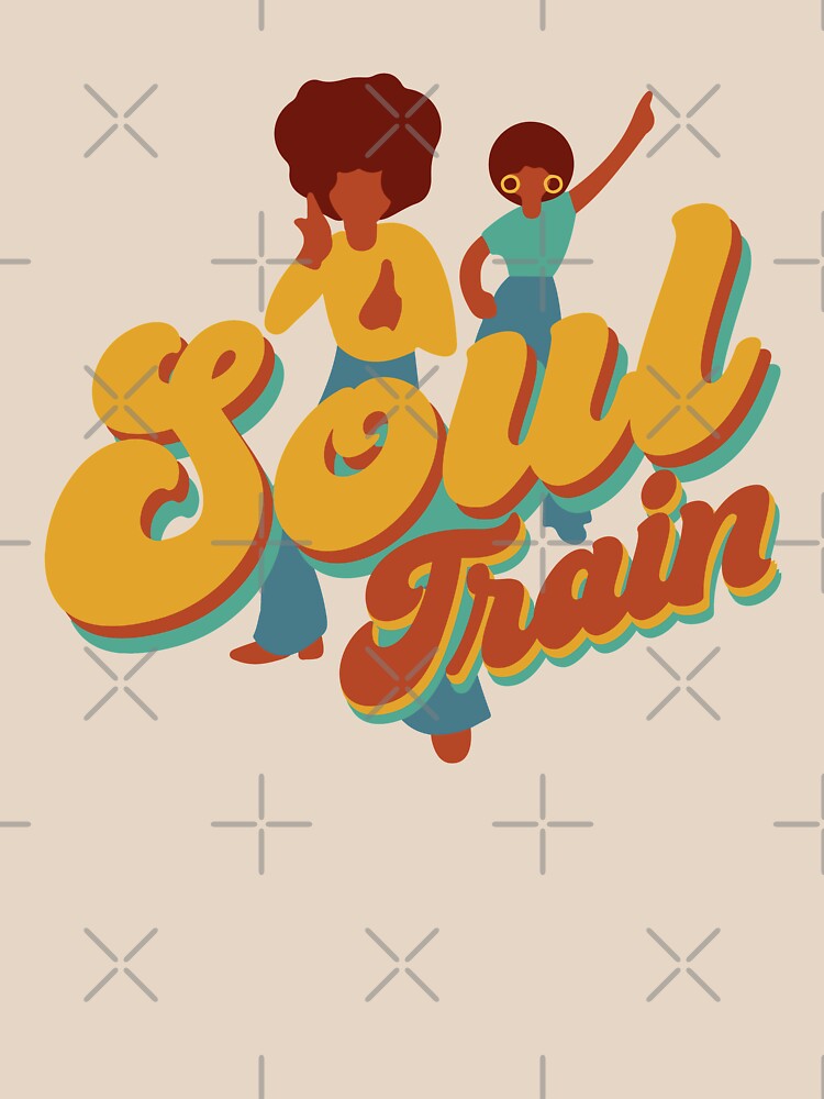 "Soul Train 70s style for black music lovers" T-shirt for Sale by ...