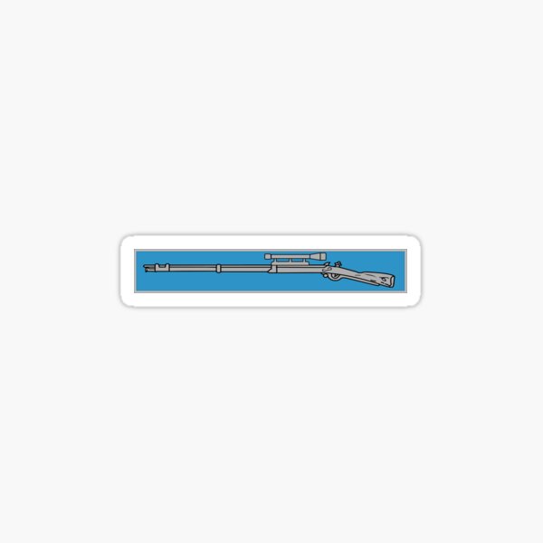 "Expert Infantry Badge - With Sniper Scope" Sticker for Sale by Abel ...