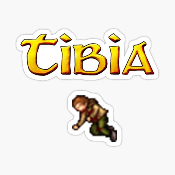 "Tibia MMORPG Dead" Sticker for Sale by Morgarion | Redbubble