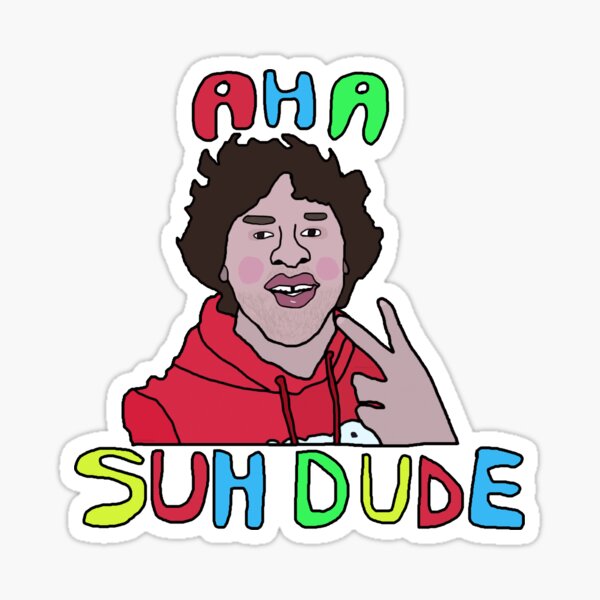 "Suh Dude" Sticker for Sale by SquaGear | Redbubble