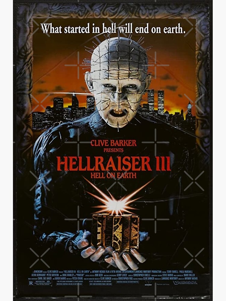 "Hellraiser" Sticker for Sale by MatthewSel | Redbubble