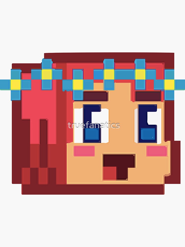"Minecraft Youtuber Amy Lee" Sticker for Sale by truefanatics | Redbubble