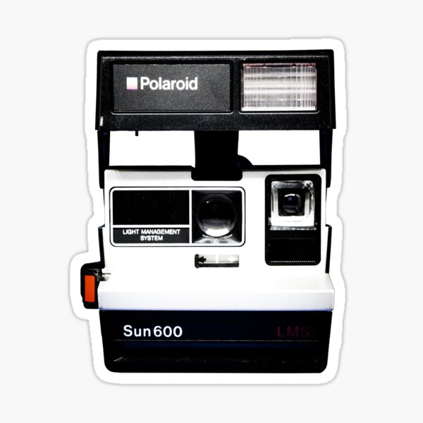 "Vintage Polaroid Camera" Sticker for Sale by mumadono | Redbubble