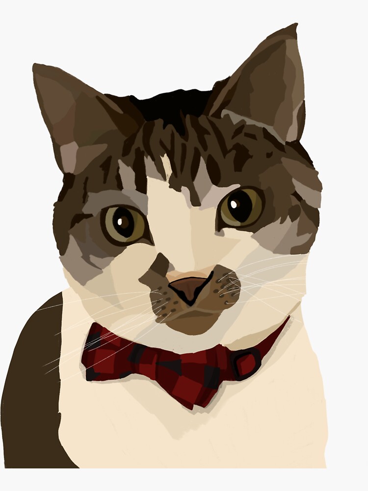 "Otis " Sticker for Sale by kguerin97 | Redbubble