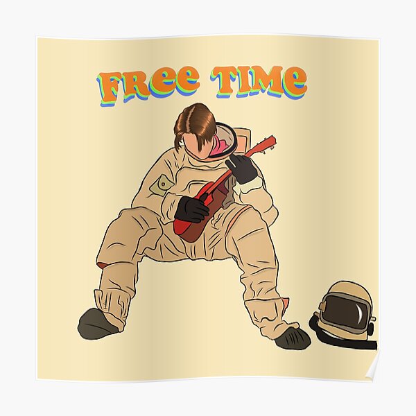"Ruel, Free Time album cover" Poster by doodledraaw | Redbubble