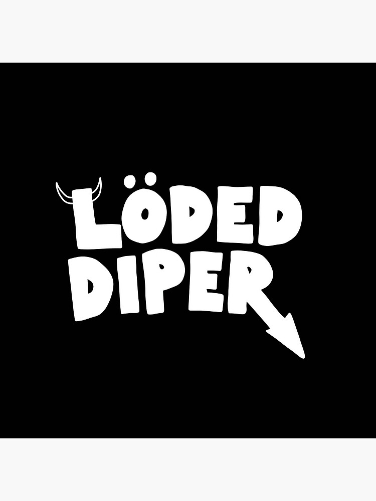 "Inverted Loded Diper Logo" Canvas Print for Sale by juvenilepeace ...