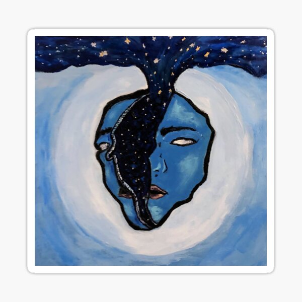 "split" Sticker for Sale by MHSVictoria | Redbubble