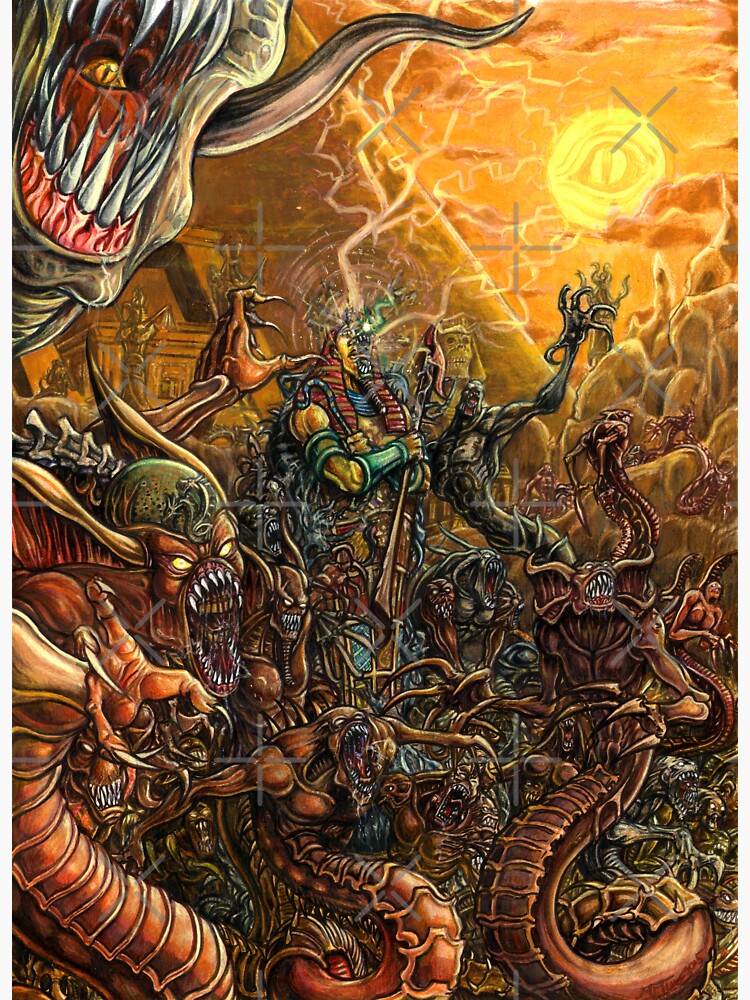 "Genma Visage Book 0 Chaos Part 2: Progeny of Shemsu-Hor Textless Cover ...