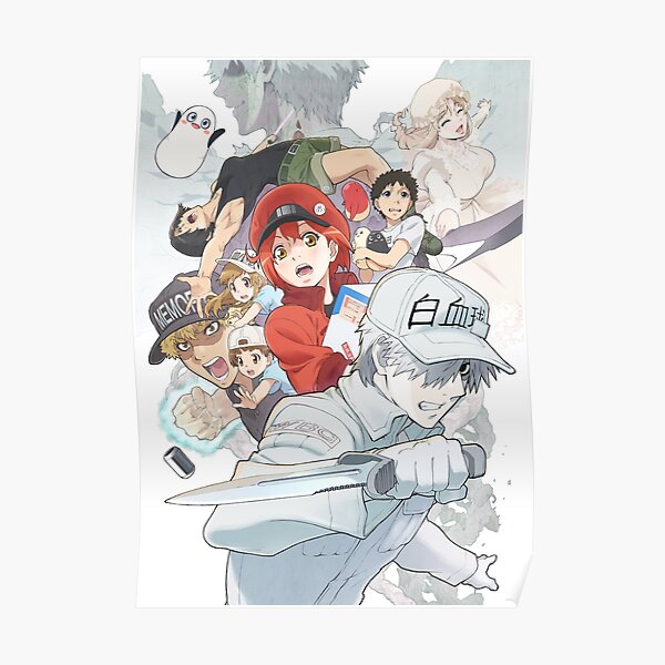 Pósters: Cells At Work | Redbubble