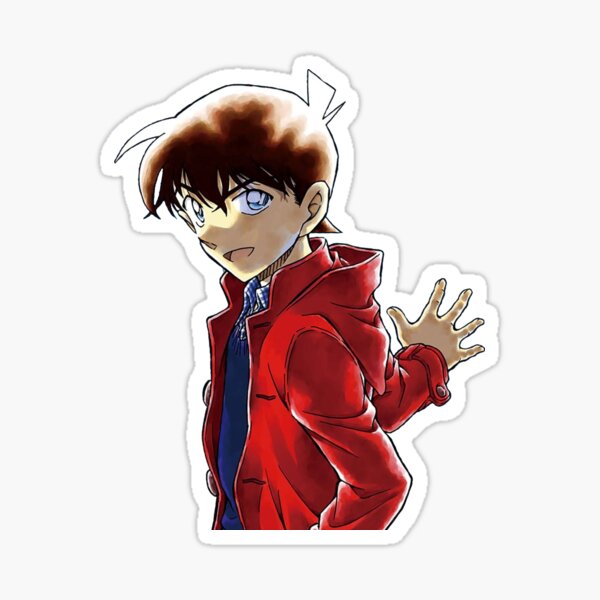 "Detective Conan Edit - Shinichi Kudo!" Sticker for Sale by Chimera ...