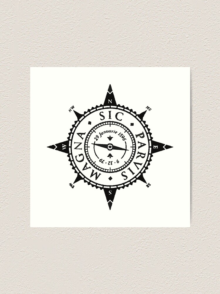 "Sic Parvis Magna" Art Print for Sale by melochearts | Redbubble