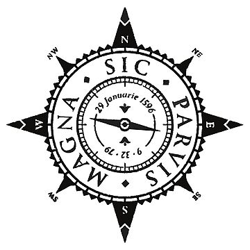 "Sic Parvis Magna" Art Board Print for Sale by melochearts | Redbubble