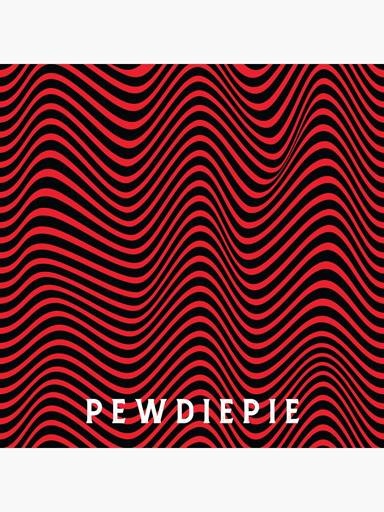 "PEWDIEPIE" Sticker for Sale by RohanShakya | Redbubble