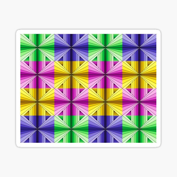 "Pastel Braided Beams" Sticker by ArtfullHeart9 | Redbubble