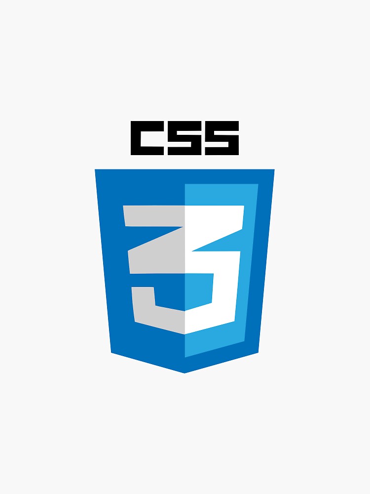 "Css 3" Sticker for Sale by curro | Redbubble