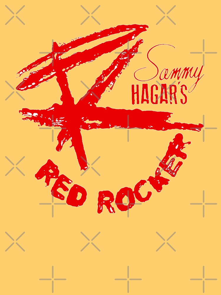 The Red Rocker Hagar Classic T-Shirt Designed & Sold By Christopher Walsh