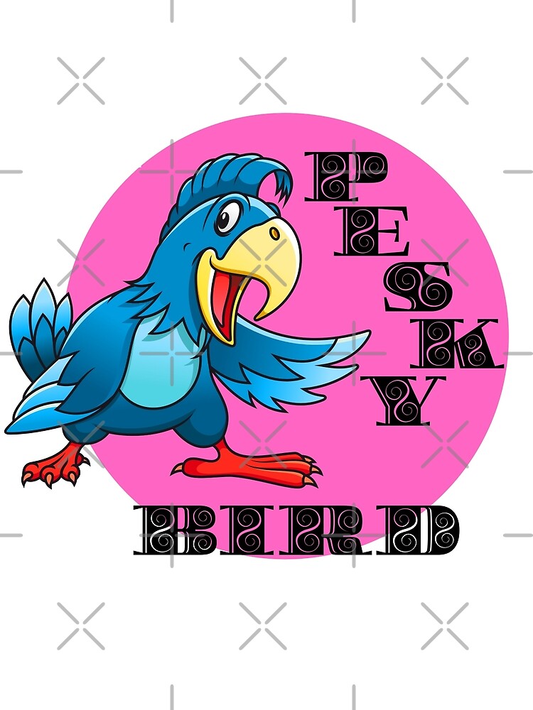 "Pesky Bird." Poster for Sale by JockArts | Redbubble
