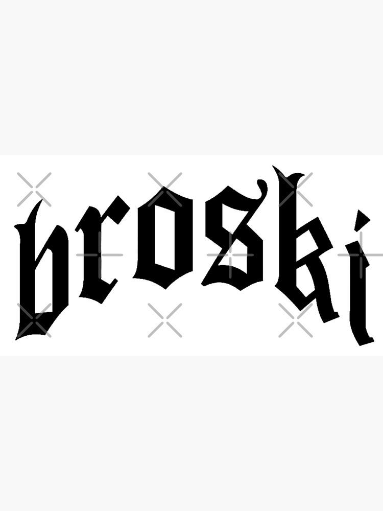 "GamerBrother - Broski Tee" Poster for Sale by Ideas-Heaven | Redbubble
