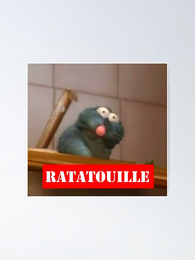 "Ratatouille meme tikus" Poster by dewididik | Redbubble