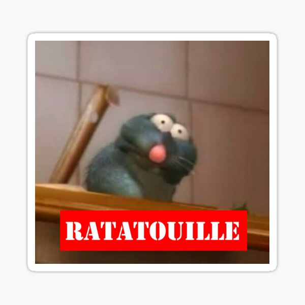"Ratatouille meme tikus" Sticker by dewididik | Redbubble