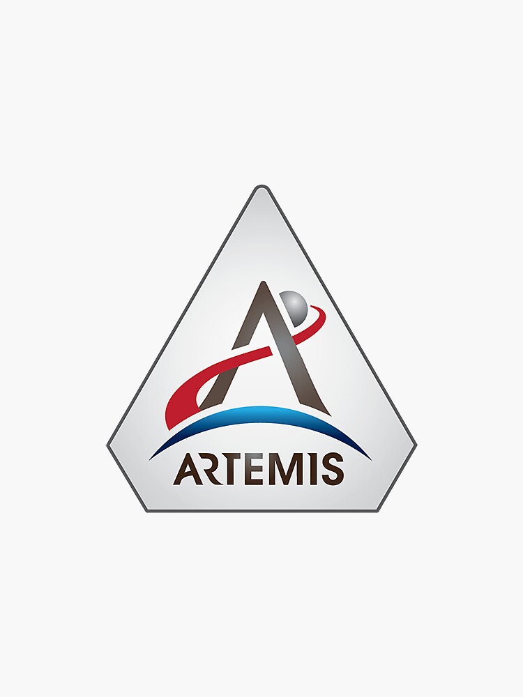 "NASA Artemis Program Patch" Sticker for Sale by Eccentric-Inno | Redbubble
